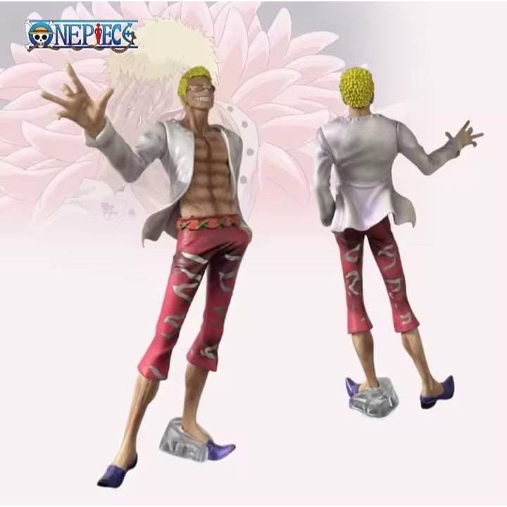 29CM Doflamingo Anime Model Ornaments One Piece C2 Mingge Model Gift ...