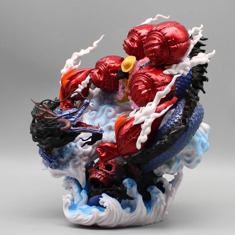 One Piece Luffy Kaido 38cm Action Figure Toys Statues – Mokura Figures